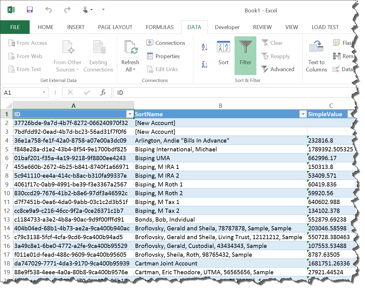 Using REST API data in Microsoft Excel Using REST API data in Microsoft Excel